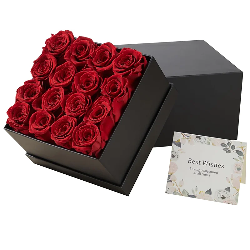 Fragrant Preserved Rose Infinity Eternal Forever Preserved Flower Multi ...