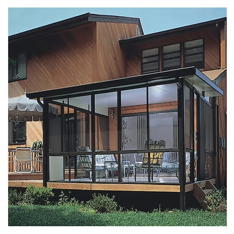 Veranda Sunroom Windows Prefabricated Sunroom Conservatory 4 Season ...