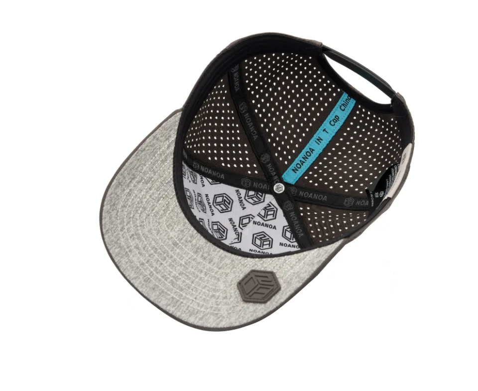 TCAP Custom 5 Panel PVC Rubber Patch Waterproof Hat