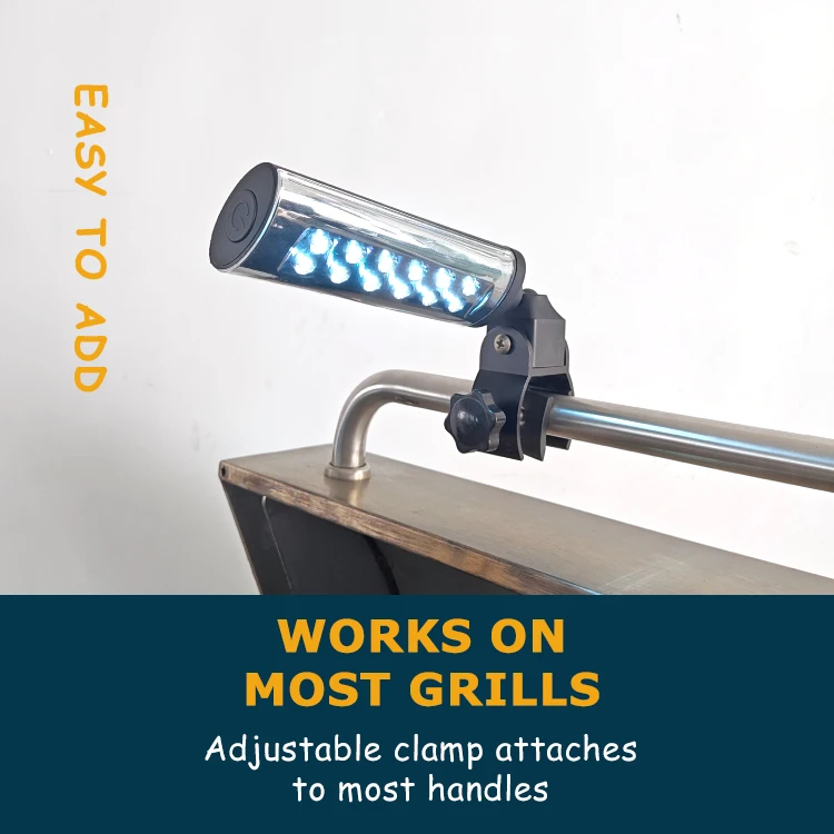Outdoor Rotation Led Bbq Light For Grills,Working,Camping And Reading ...