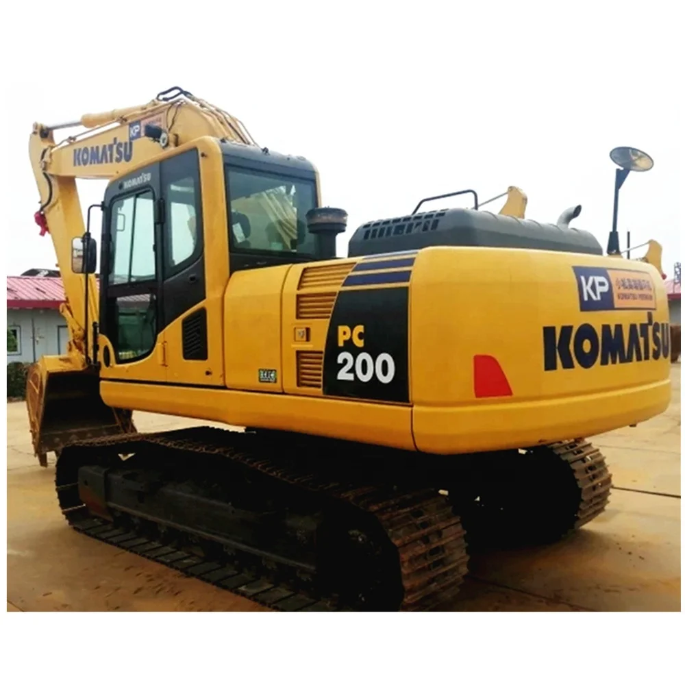 Used Japan Construction Machine Komatsu PC200 Excavator used Heavy Duty ...