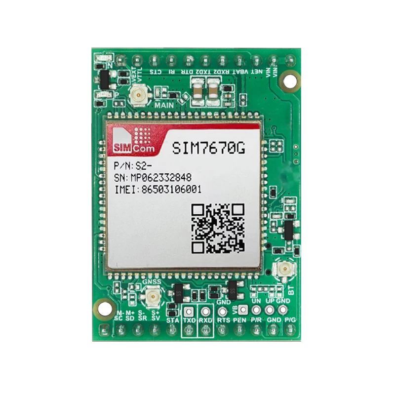 Simcom Sim7670g Lte Cat.1 Cellular Wireless Communication Module ...