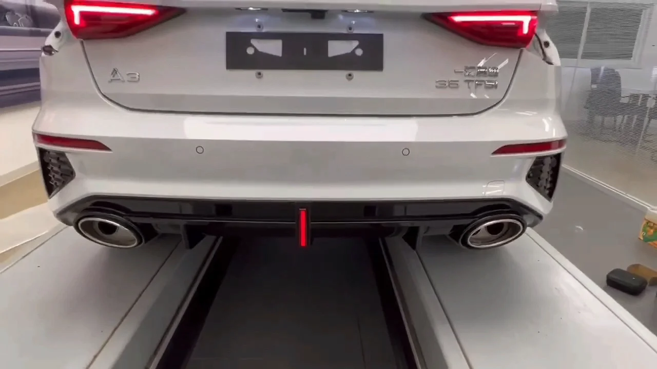 Rs3 Style Rear Diffuser Body Kit Rs3 Rear Bumper Diffuser For Audi A3 ...