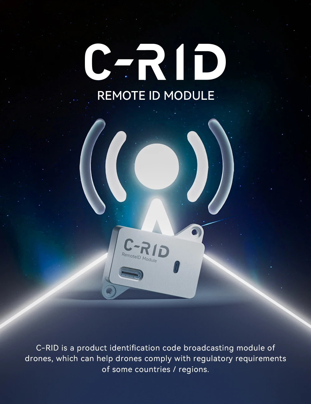 New CUAV C-RID Remote ID Module for Drones Long-Range Broadcast ...