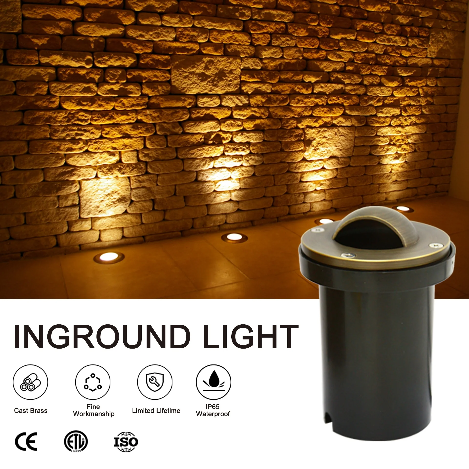 RGL-8802-BBR landscape pathway brass low voltage lights 12v outdoor low ...