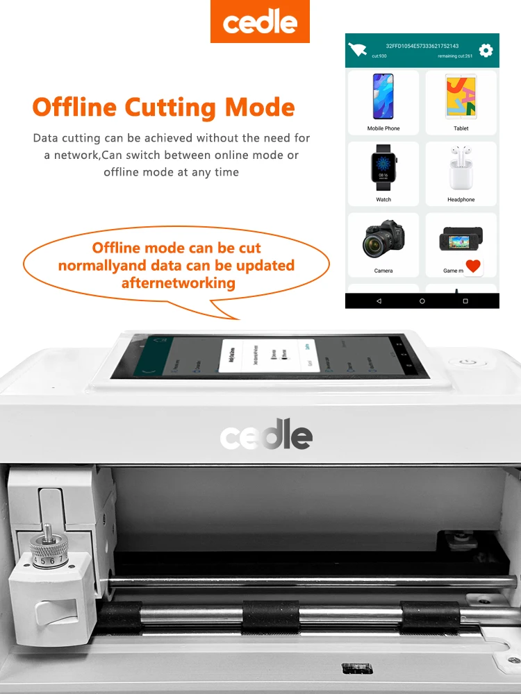 Cedle Intelligent Film Cutting Plotter - Precision & Convenience