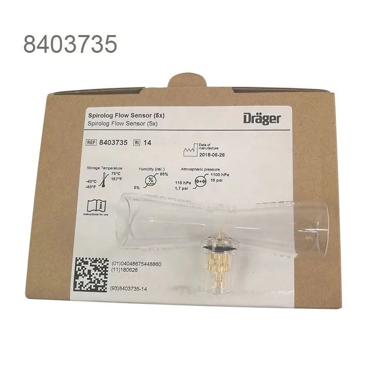 New Original Drager Flow Sensor 8403735 For Savina / Fabius - Buy New ...