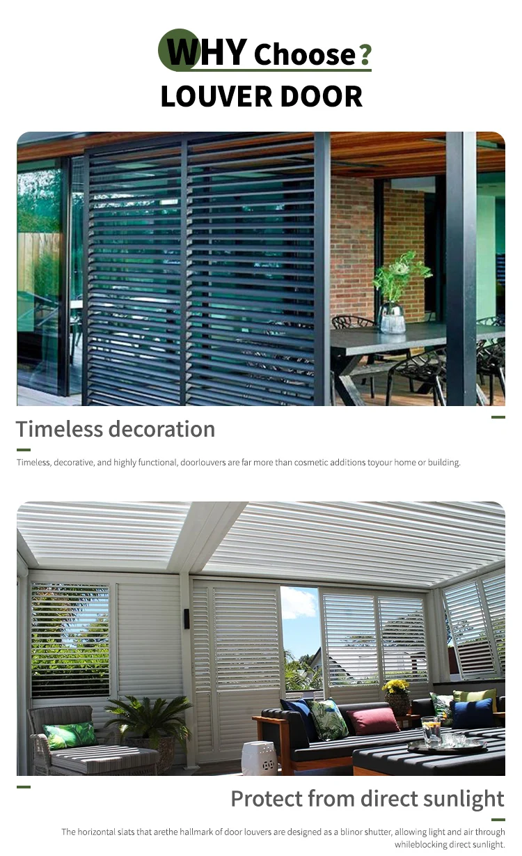 Modern Outdoor Waterproof Louvered Sunroof Pergola Sun Shade Sail with ...