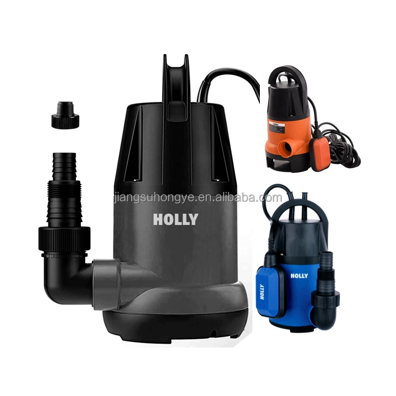 Mini 200W Motor Flat Auger Clean Water Pump Submersible Pump 10M Cable ...