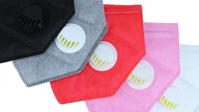 5 Layer Protection Kn95mask Ce Certified Stylish Black Disposable 5 ...