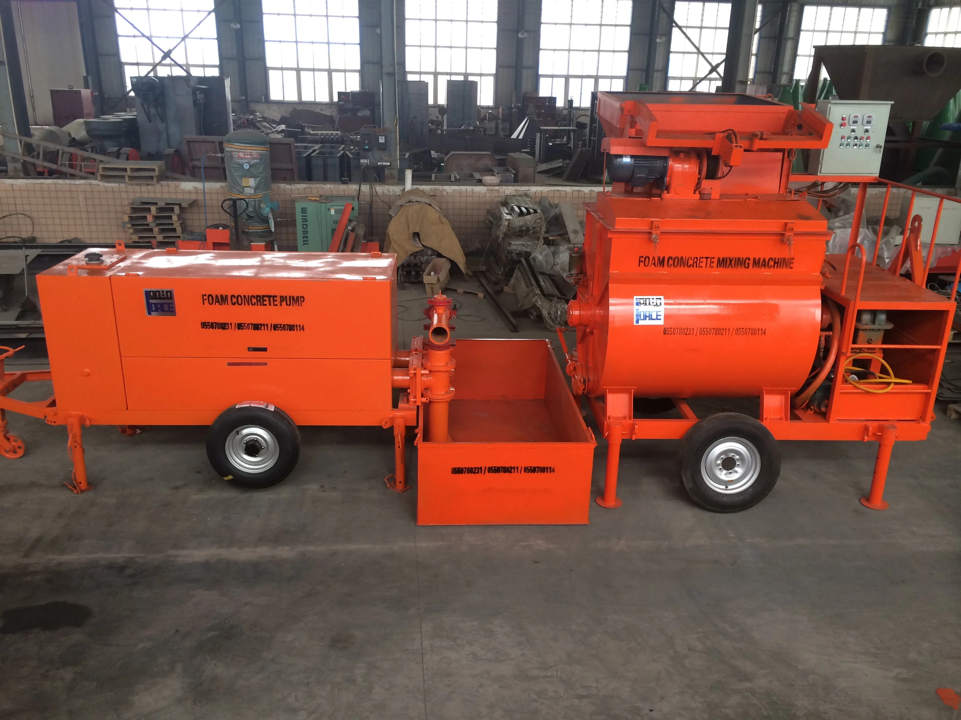 100m3/day CLC Foam Concrete Machine - Sustainable & Efficient