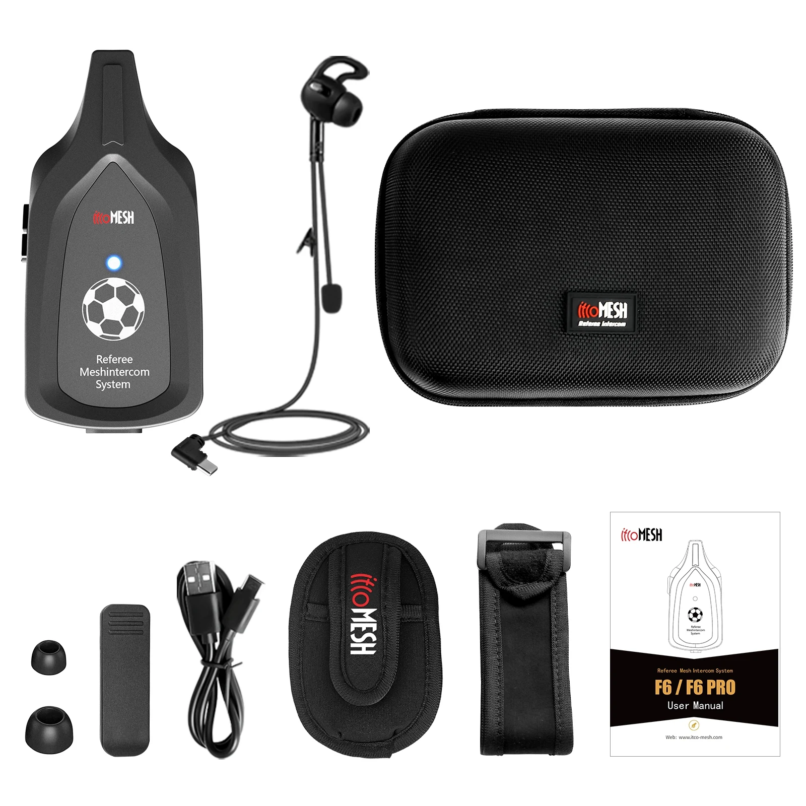 Entire Soccer Field Radio Soccer Football Referee Mesh Wireless ...