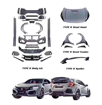 Honda Civic Accessories Car Bumpers Body Kits For Honda Civic Fk7 2016 ...