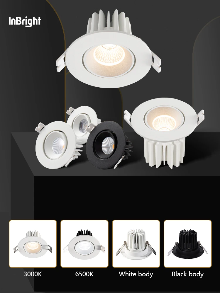 Energy-efficient 8w LED Downlights for Commercial Indoor Use