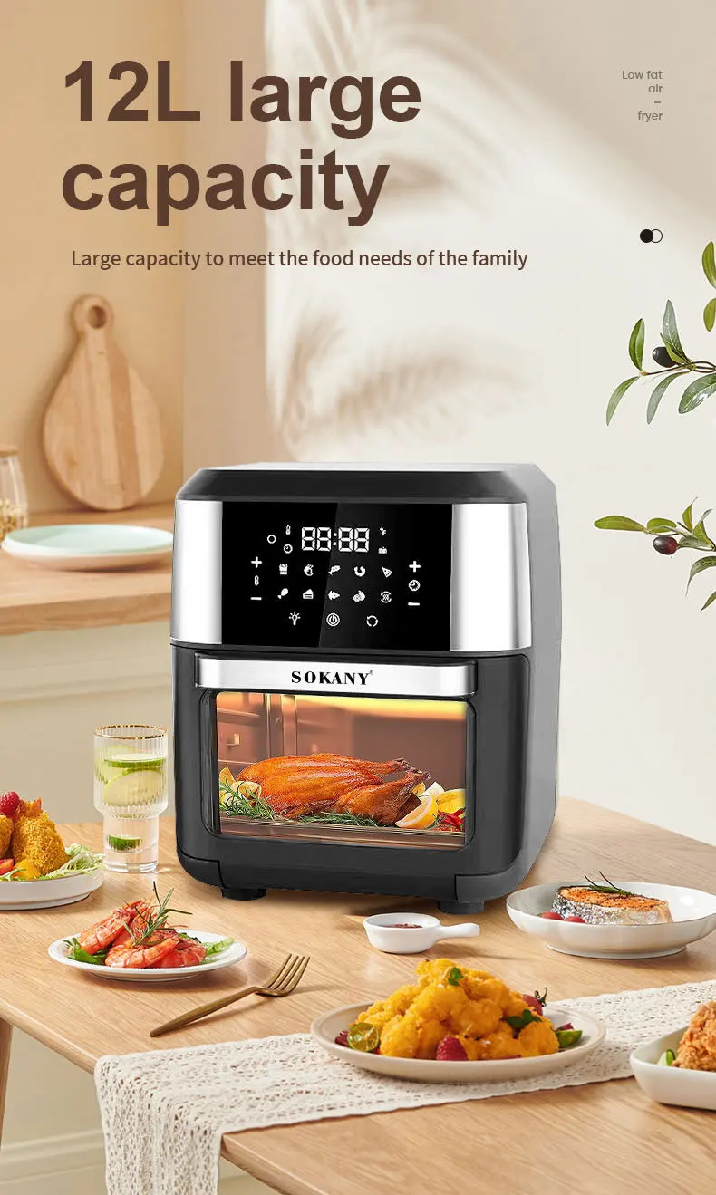 SOKANY Smart Digital Air Fryers - Efficient Cooking Solutions