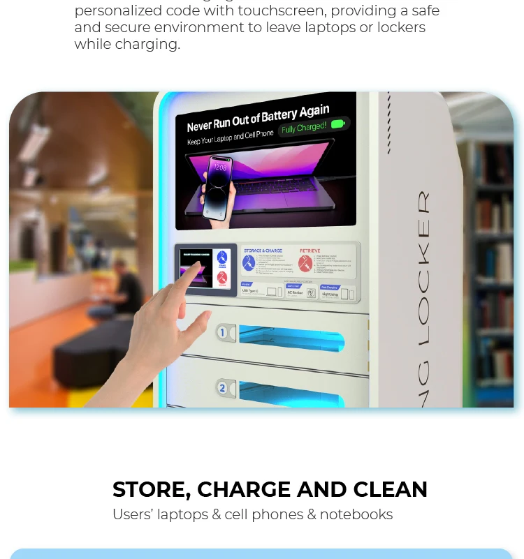 Y2 Power Modernized Bee 10bay Charging Locker Perfect For Library ...