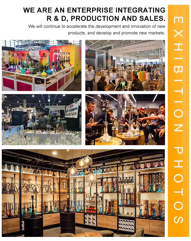 Cheap Mini Arab Double Hose Hookah Customization Portable Glass Smoke ...