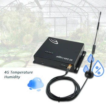 High Precision 4g Data Logger Temperature Humidity Monitoring System Temperature Measuring ...