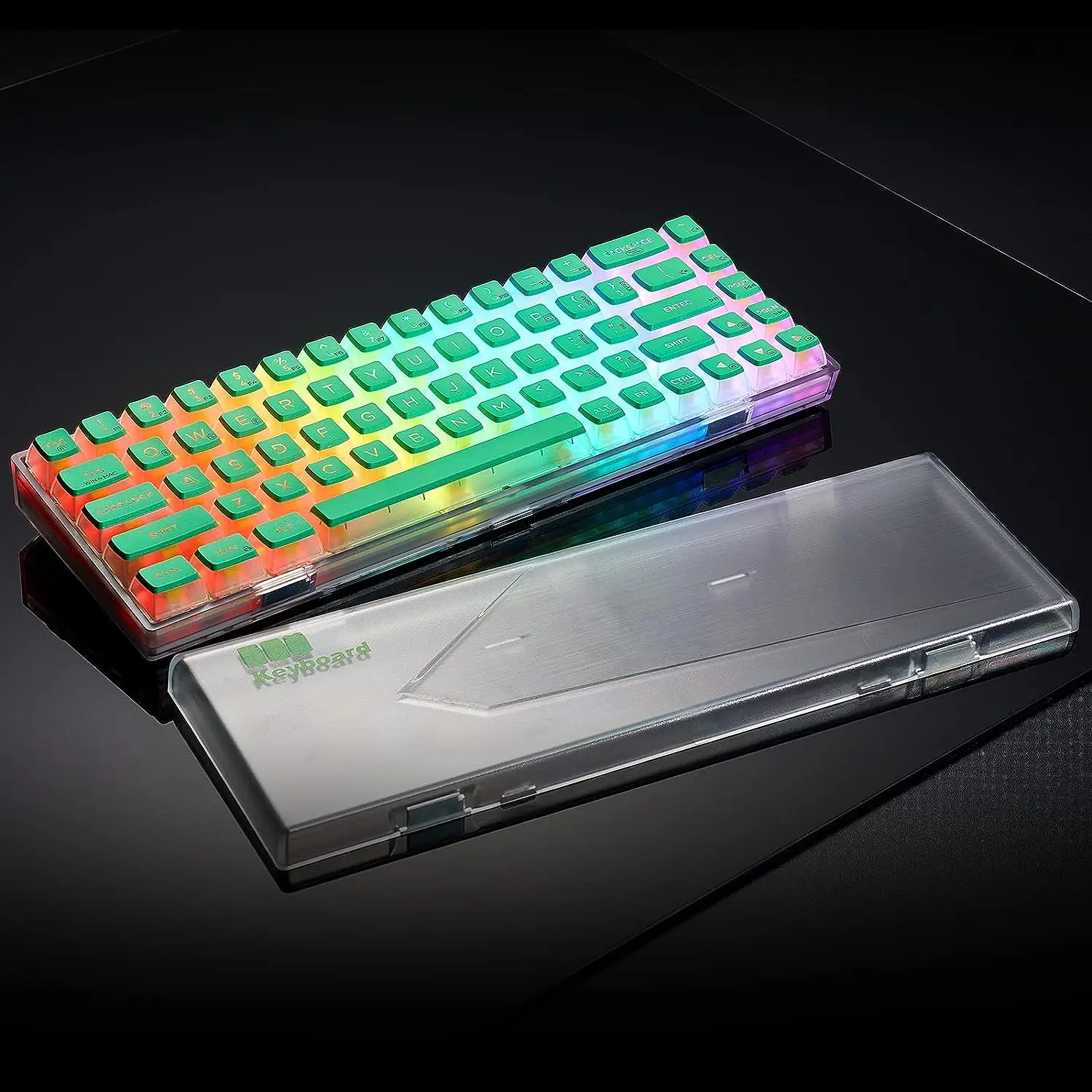 Games Keyboards 60% Usb Wired Wireless Rgb Teclado Games Mini Gaming ...