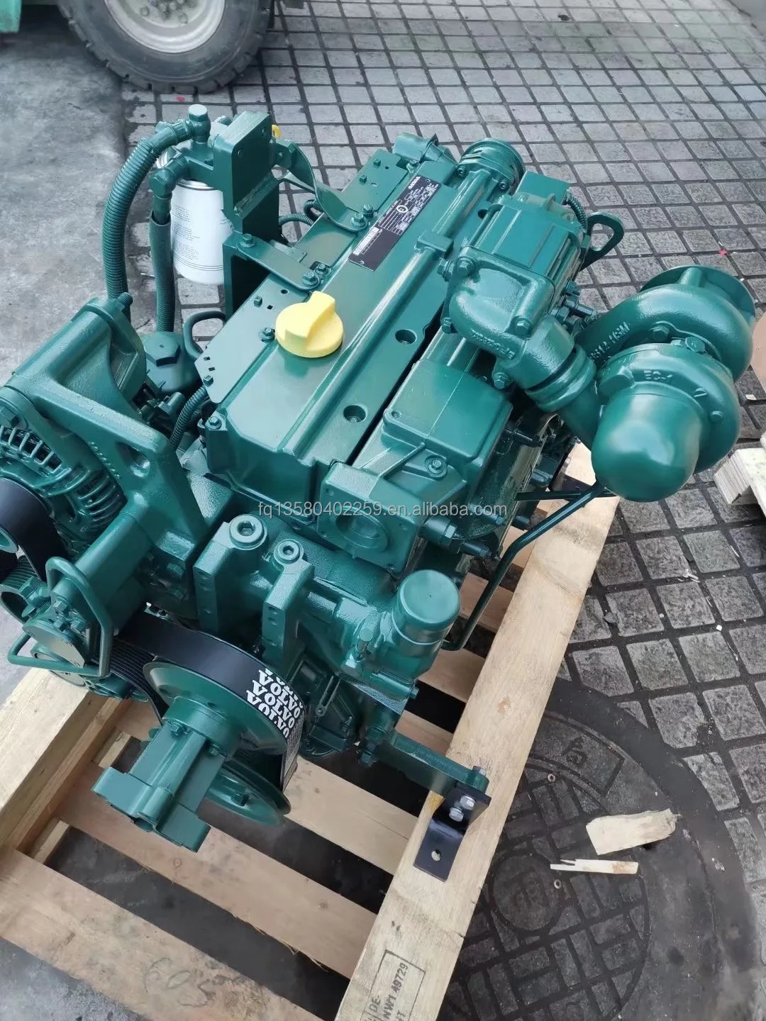 Original Used Deutz D6d Complete Engine Assy,D6d Engine Assy For Volvo Ec210b Excavator Spare ...