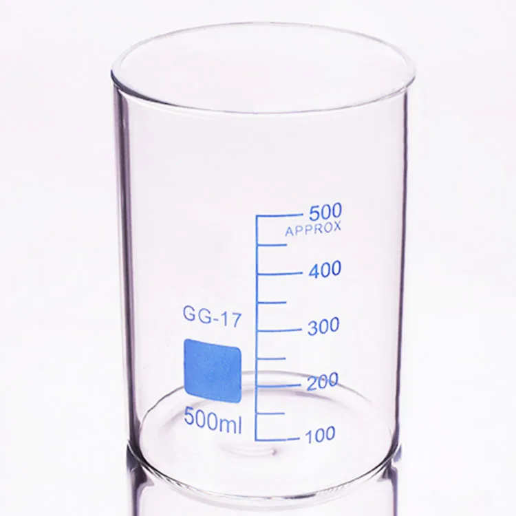 Tiandi Lab 50ml 100ml 250ml Borosilicate Glass Beaker Without Spout ...