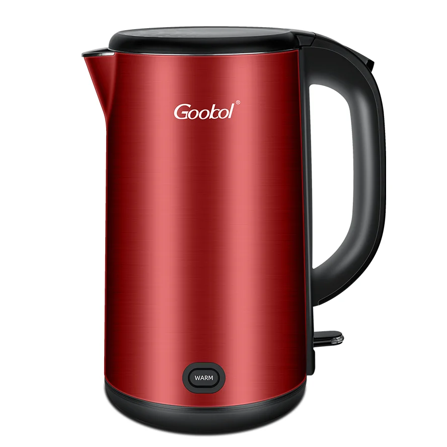 Customized Jug Hotel Corded Auto Shut off Double Wall Tea Kettles High ...