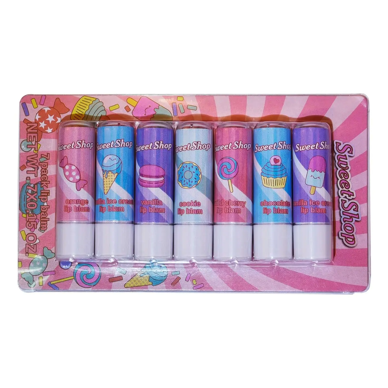 Mebtmel Cute Lip Balm Variety Pack For Kids,Fruit Flavored Lip Stick For Girls,7 Tubes - Buy ...