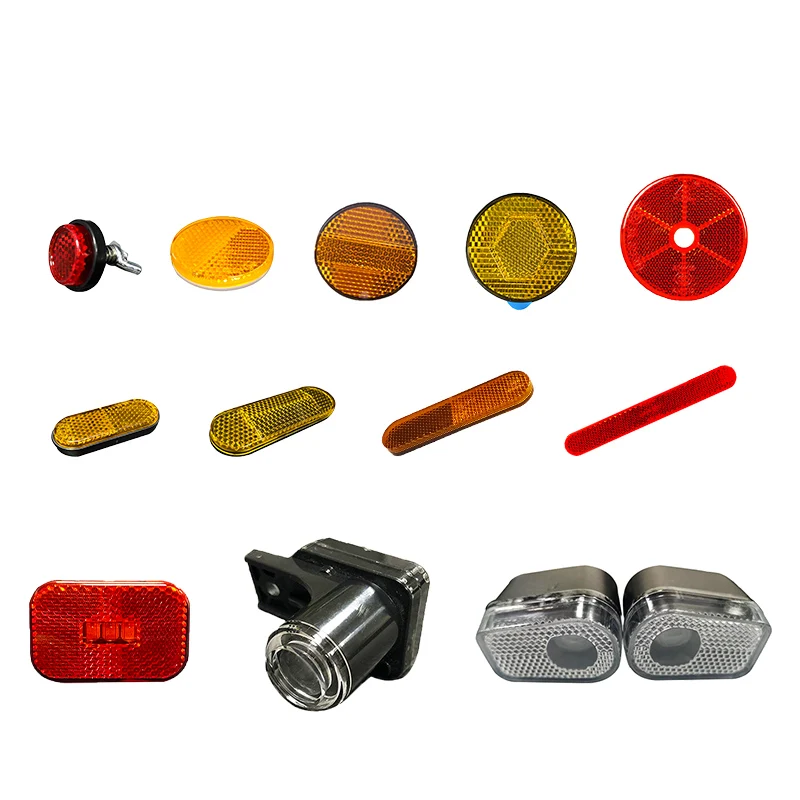 Plastic Reflector Reflex Reflector Bike Scooter Accessories Led Light ...