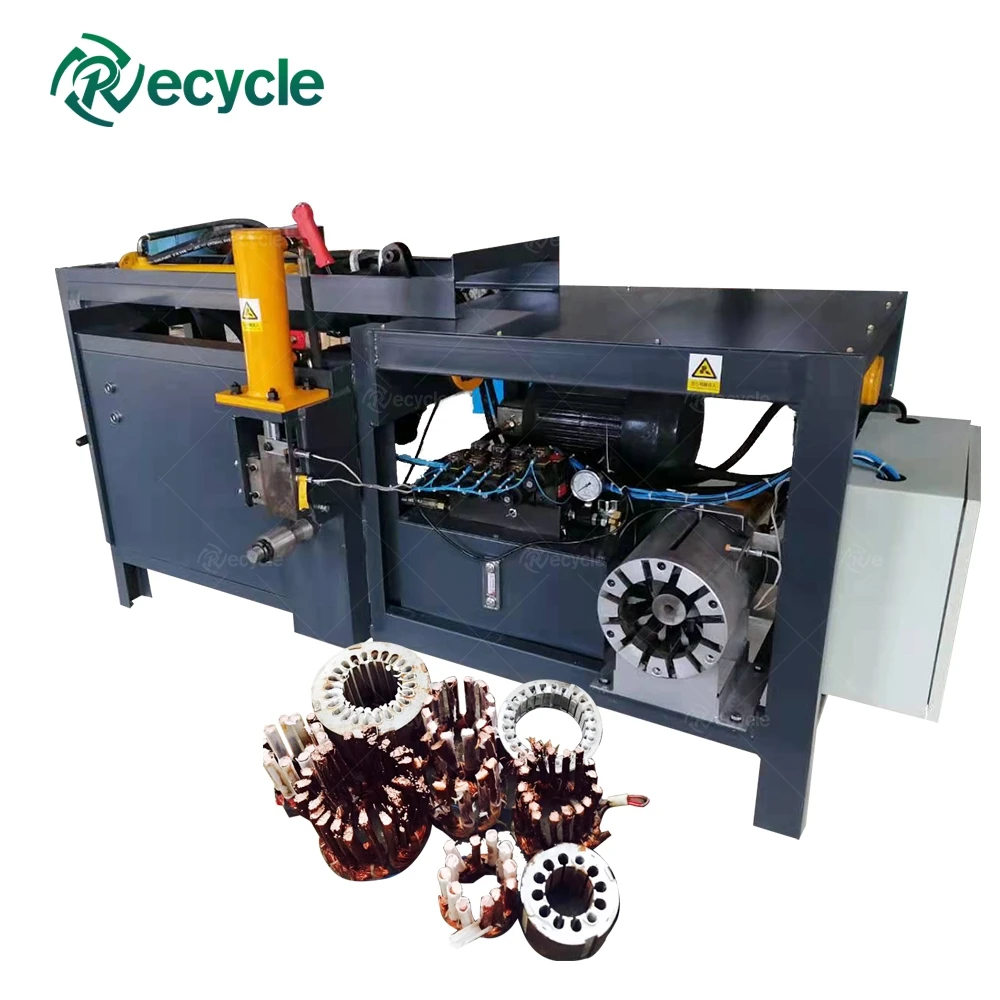 Recycling Waste Motor/ Engine Stator Dismantling Machine To Separate ...