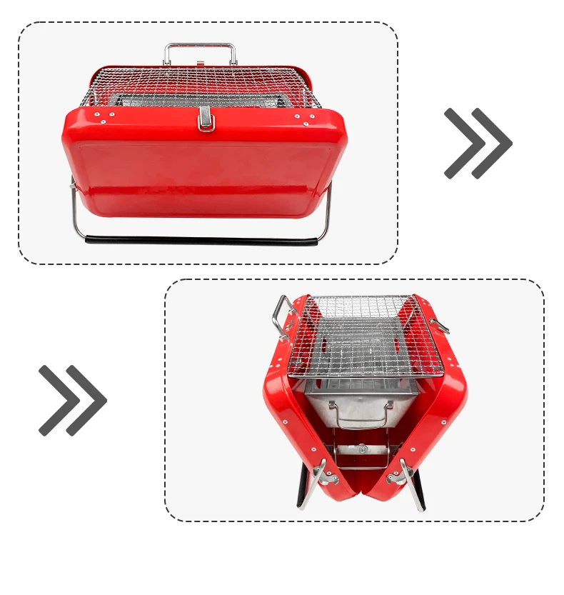 Outdoor Small Barbeque Grill Equipment - Portable & Durable