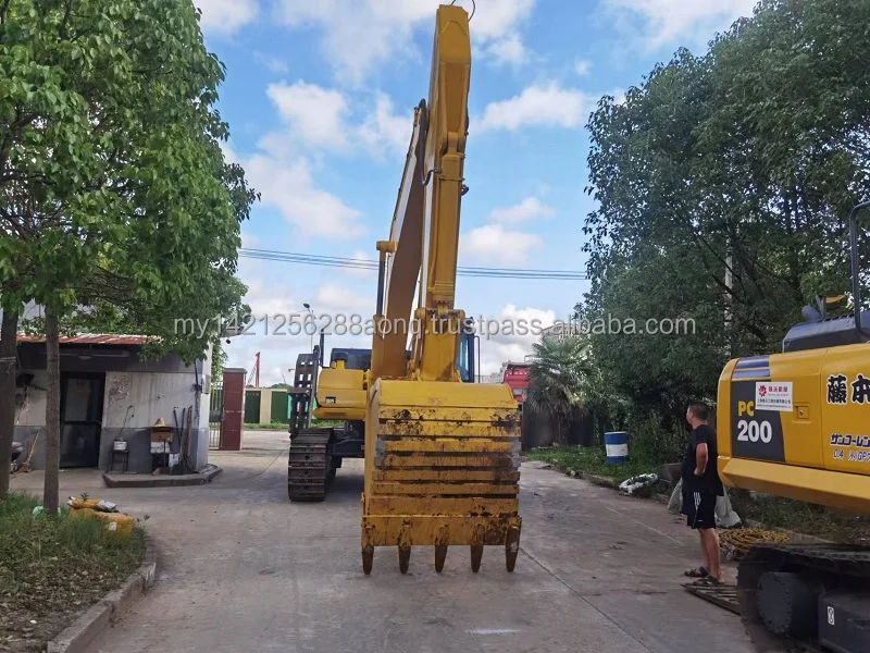 100% Original Japanese Famous Brand Efficient Komatsu Excavator Machine ...