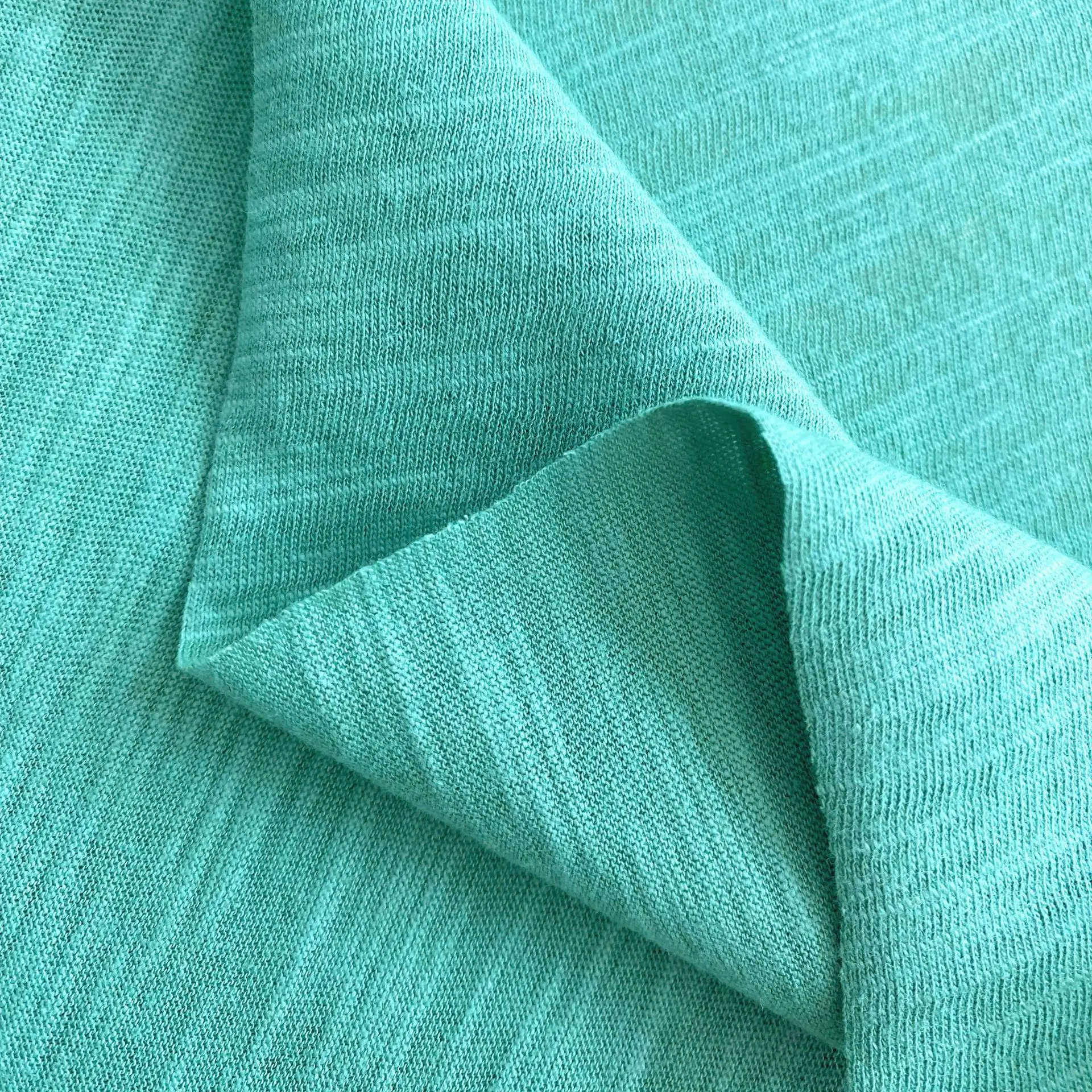 32s 130g Cotton Slub Jersey Fabric,Spring And Summer Clothing Fabric - Buy Cotton Slub Jersey ...