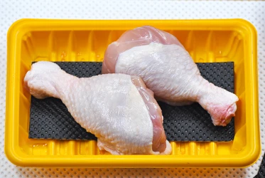 Frozen Chicken Meat Packing Tray With Absorbent Pads Disposable Food ...