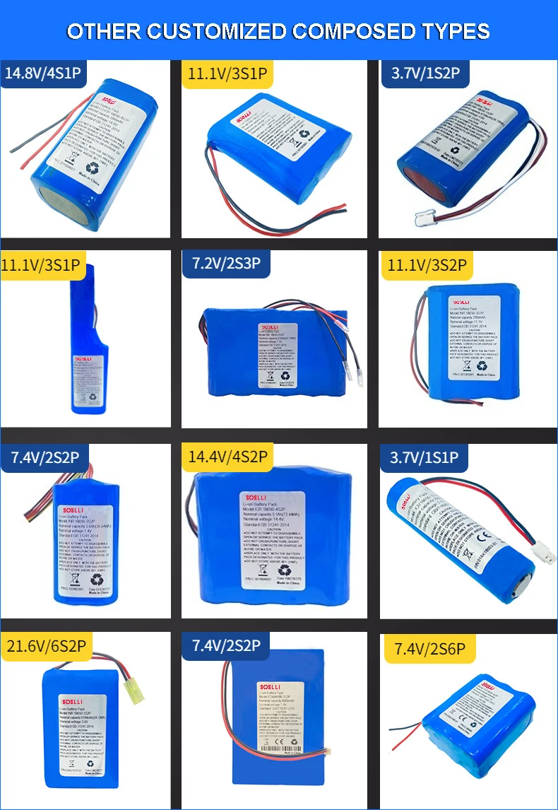 9.6v 3000mah Lifepo4 Lithium Ion Battery Pack For Power Tools Tools ...