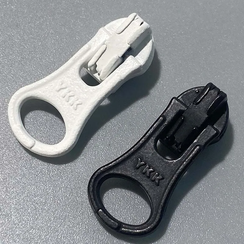 High Quality Auto Lock Ykk Zipper Original 3# Metal Zipper Puller for ...