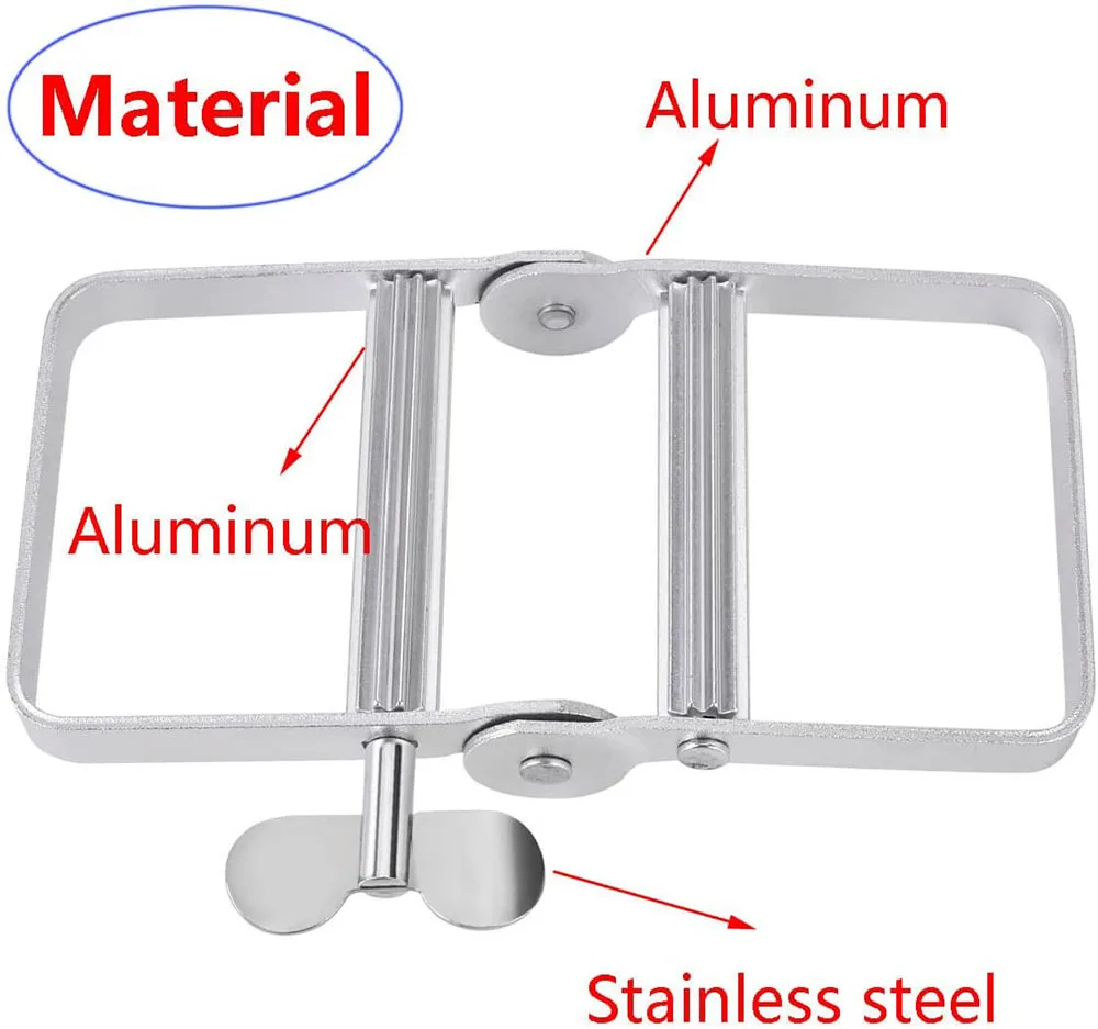 Professional Metal Tube Toothpaste Squeezer - Paint Tube Wringer