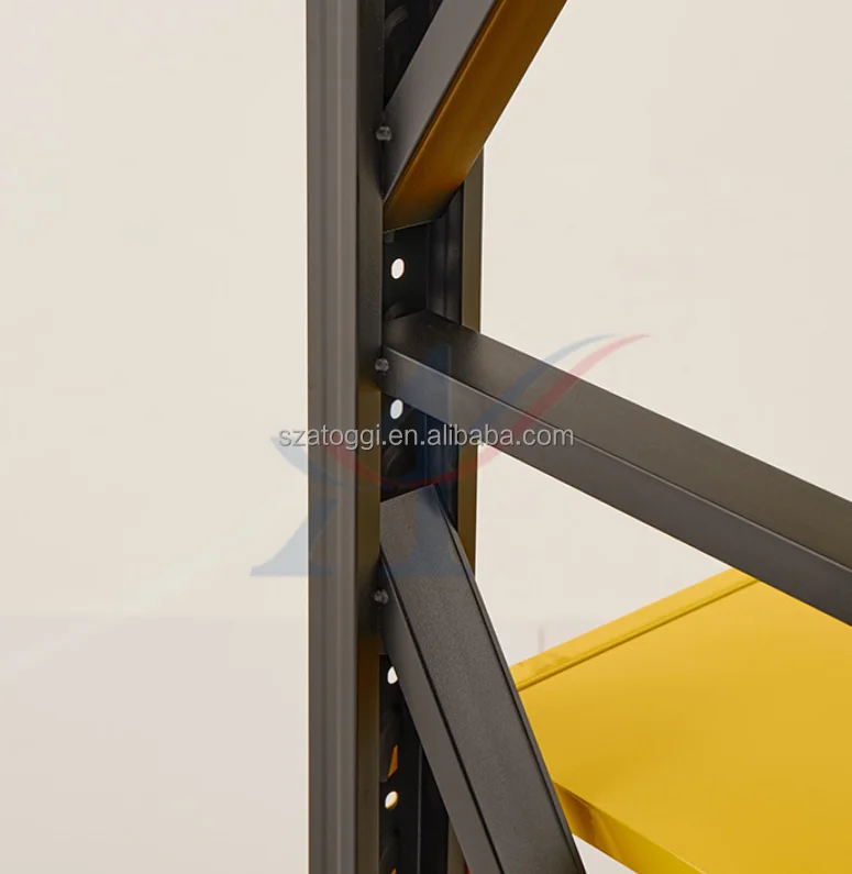 Factory Metal Boltless Stacking Rack Industrial Warehouse Storage Racks ...