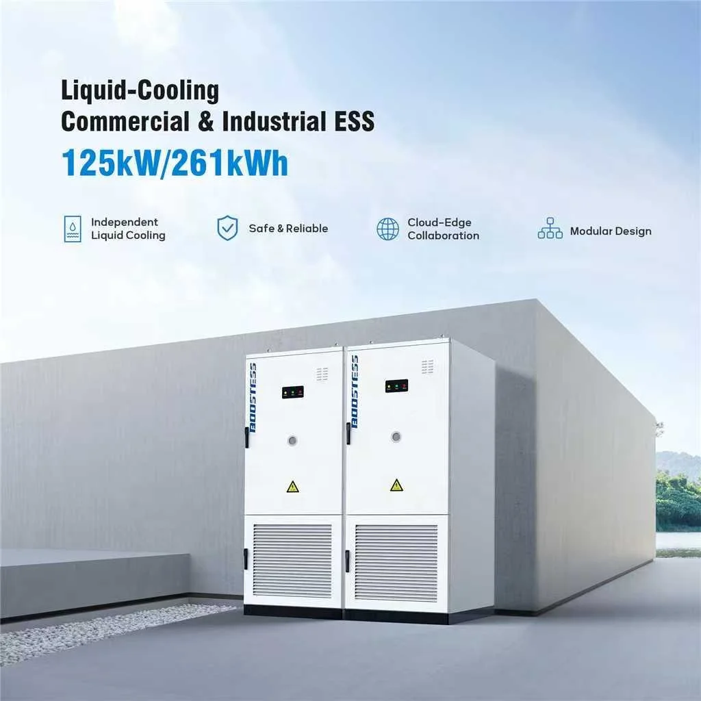 BoostESS 125KW-261KWh Liquid Cooling Solar Power Unit Commercial ...