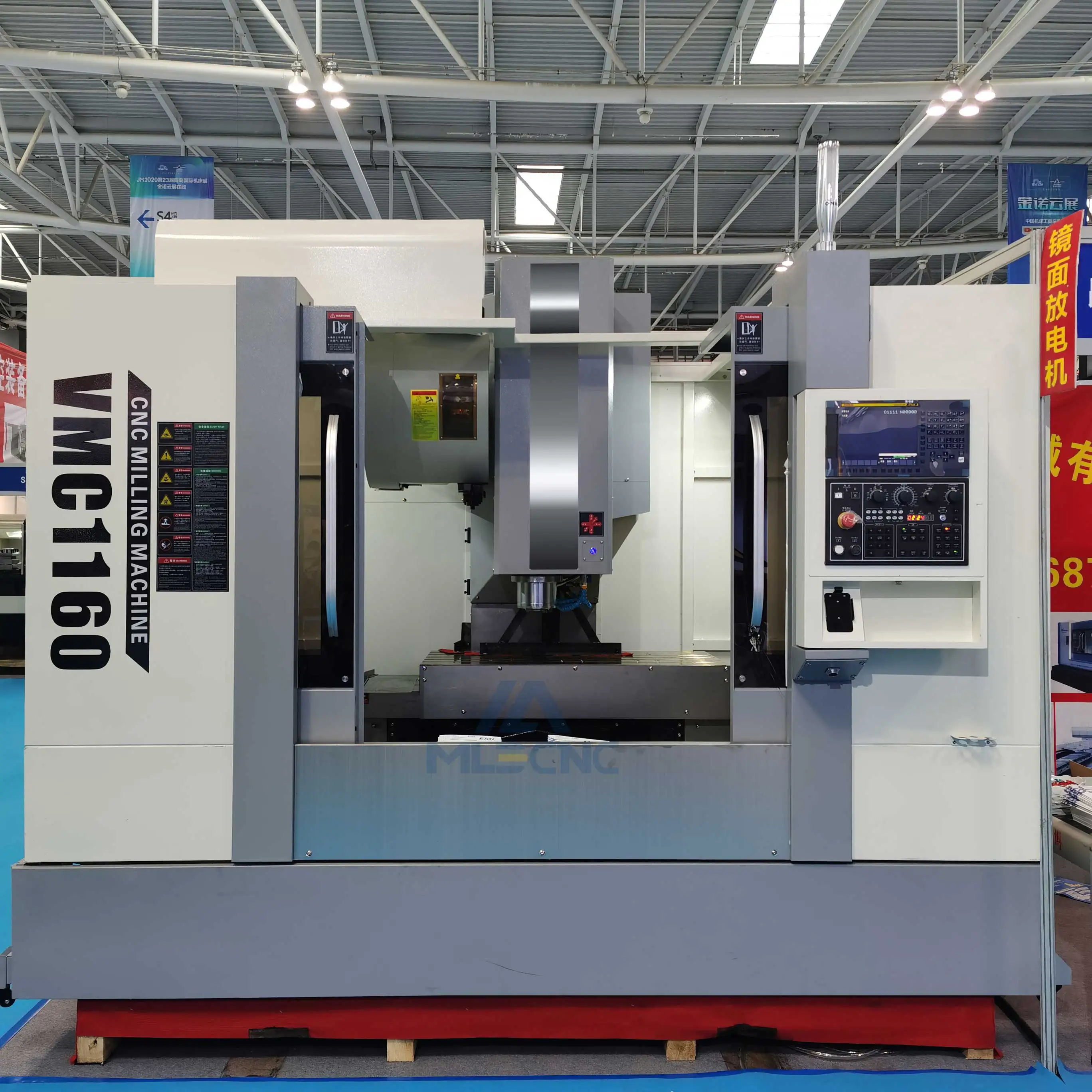 CNC 4 Axis Machine Center VMC1380 Vertical CNC Machine Center Price for ...