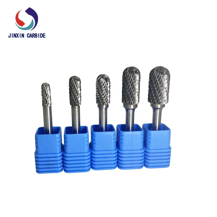 Double Cut Rounded Cone Taper Shape L1228m06 Rotary File Carbide Burr ...