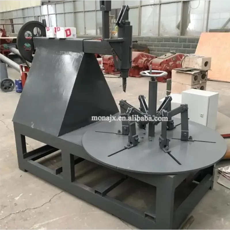 Old Waste Scrap Tyre Tread Sidewall Cutting Recycling Machine Scrap ...