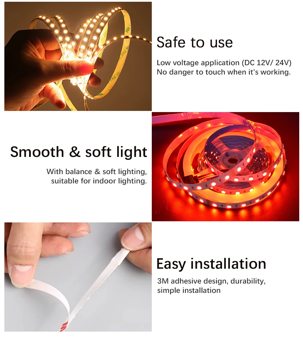 Ambient Lighting Kit Led Rope Light 24v Smart Music Sync App Remote ...