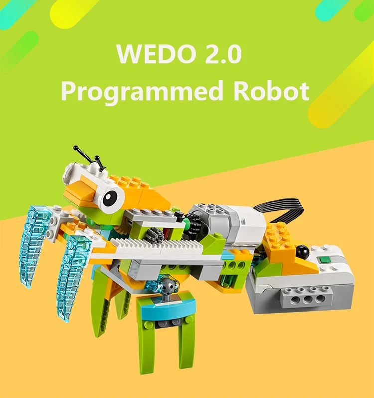 Wedo 20 Robot Set Education Robot Program Stem Education Assembly Robot ...
