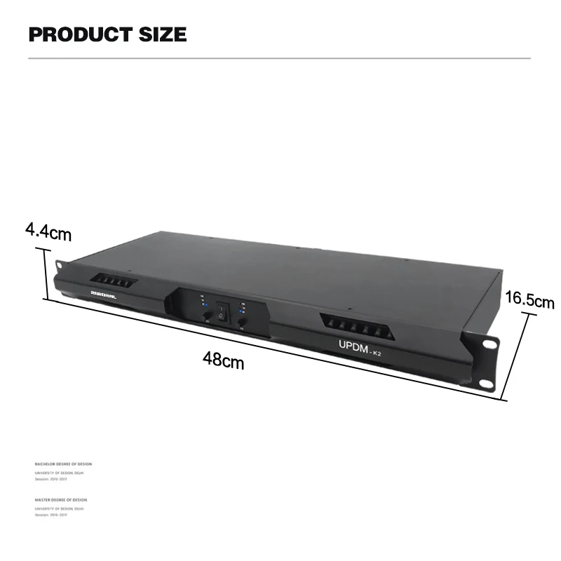 K2 Factory Class D 1000W*2 Channel Power Amplifiers for Stage