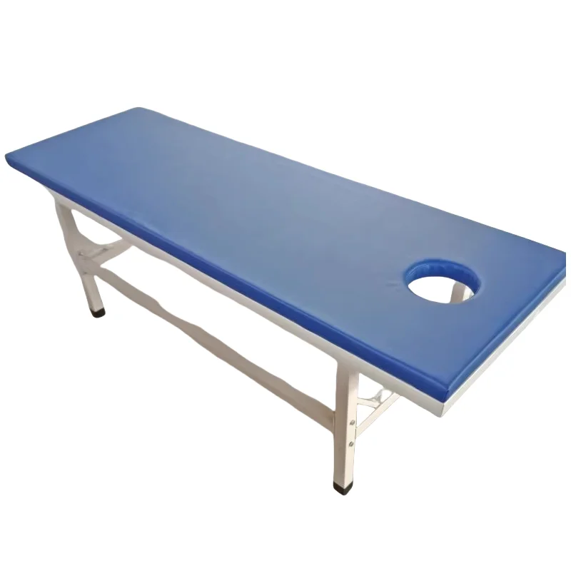 Epoxy-Coated Steel Folding Patient Examination Couch for Hospitals and ...