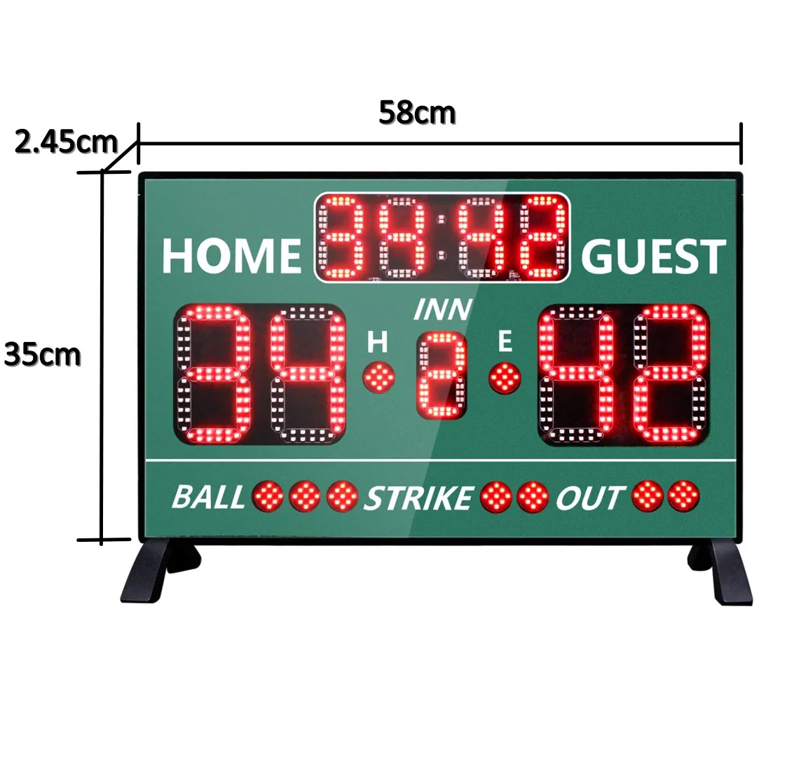 GX Daily Baseball Game Training Score Keeper Board Rechargeable ...