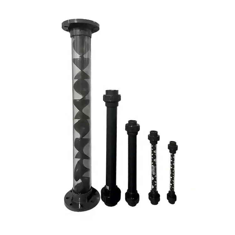 Ozone Water SK Static Mixing Pipe PVC Static Mixing Equipment for ...