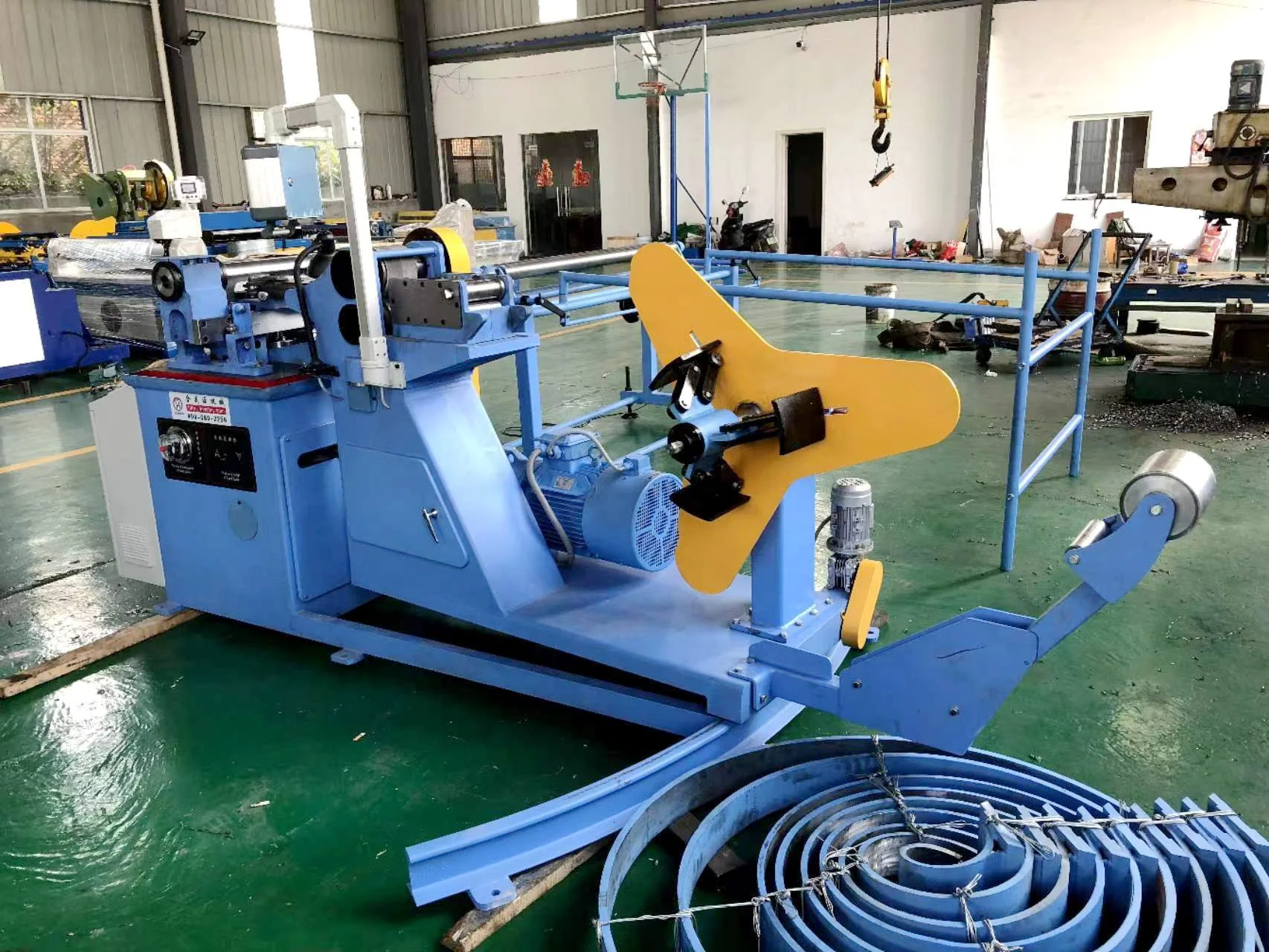 Mold Type Spiral Duct Making Machine Auto Air Duct Spiral Forming ...