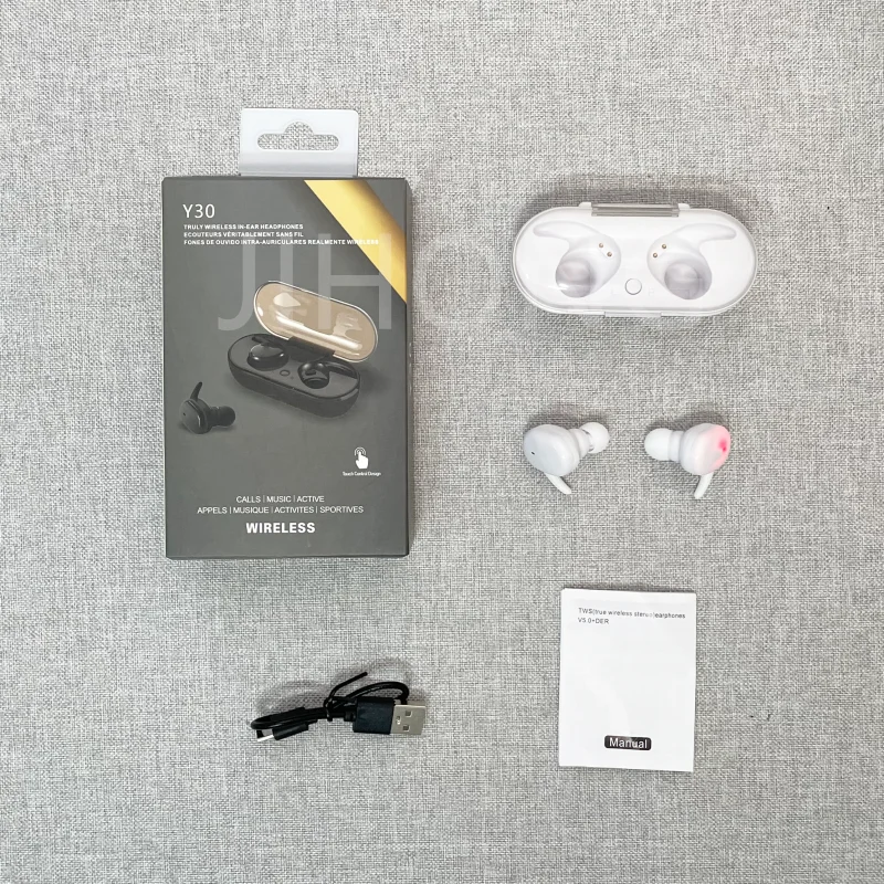 Y30 High Quality Wireless Earbuds Touch Control Headset In Ear Headset ...
