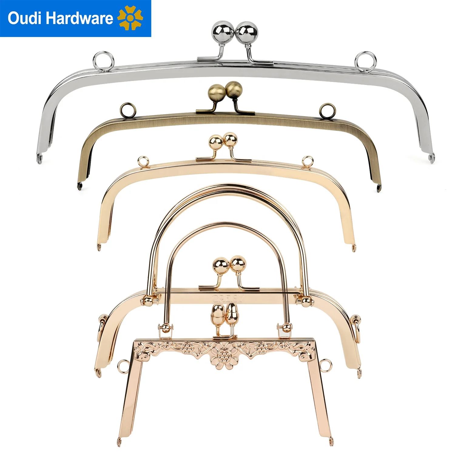 Kiss Lock Clutch Bag Frames Metal Bag Frame For Handbag Metal Purse ...